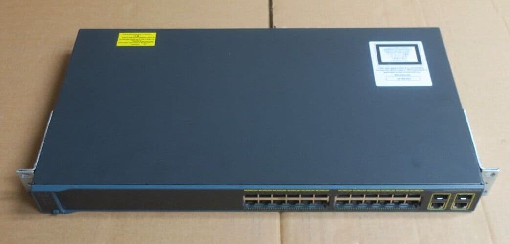 Cisco Catalyst WS-C2960 24TC-L 2960 Series 24x FE RJ45 2x 1GbE RJ45/SFP ...