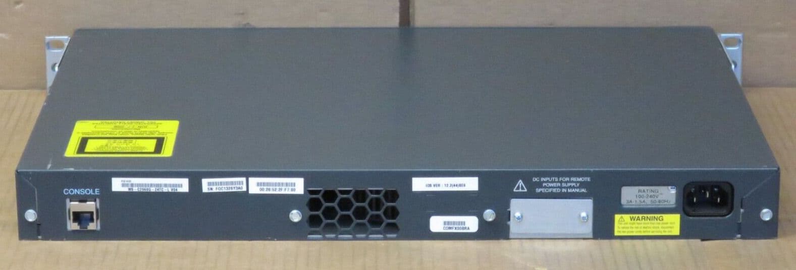 Cisco Catalyst WS-C2960G-24TC-L 2960-G 24x 1GbE 4x 1Gb Combo SFP Port ...