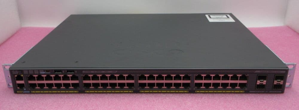 Cisco Catalyst WS-C2960X-48FPS-L 48-Port GigE 2x 1G Uplink PoE Stacking ...