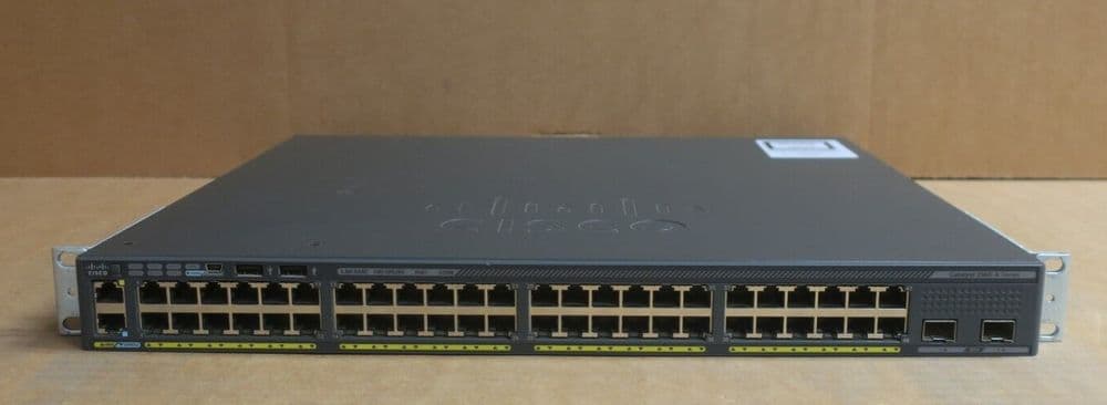 Cisco Catalyst WS-C2960X-48LPD-L 48x 1GE PoE 2x 10G SFP Network Switch ...