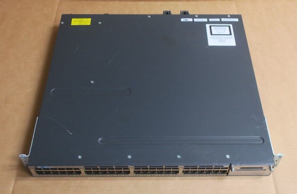 Cisco Catalyst WS-C3750X-48P-L 48x 1GbE RJ45 PoE L3 Managed Stackable ...
