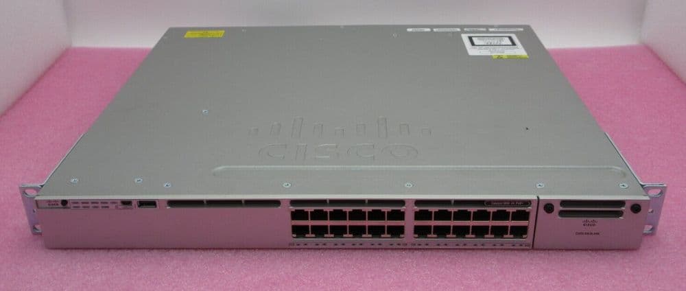 Cisco Catalyst WS-C3850-24P-S 24 Port Managed PoE Gigabit Ethernet Switch