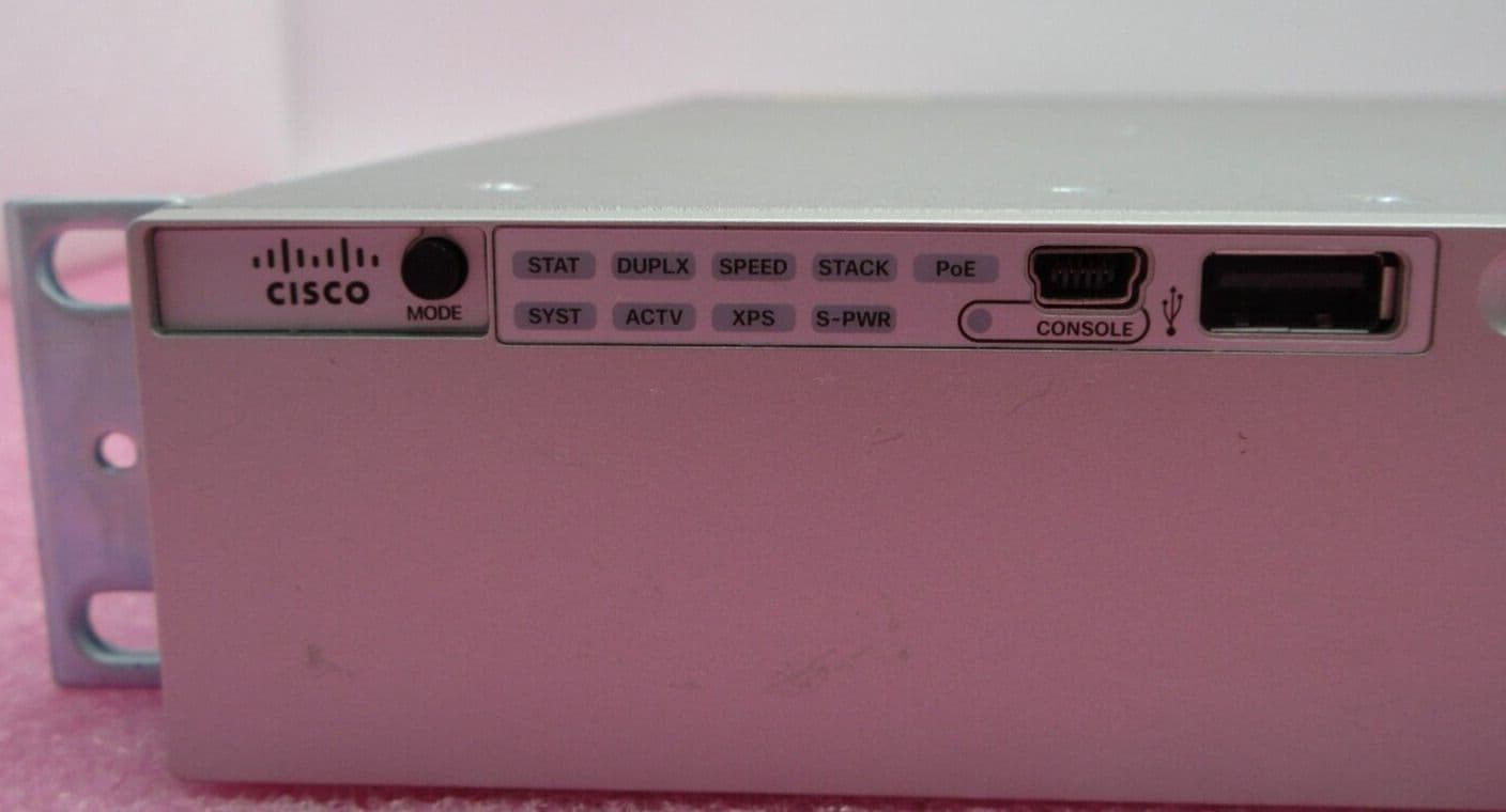 Cisco Catalyst WS-C3850-24P-S 24 Port Managed PoE Gigabit Ethernet Switch