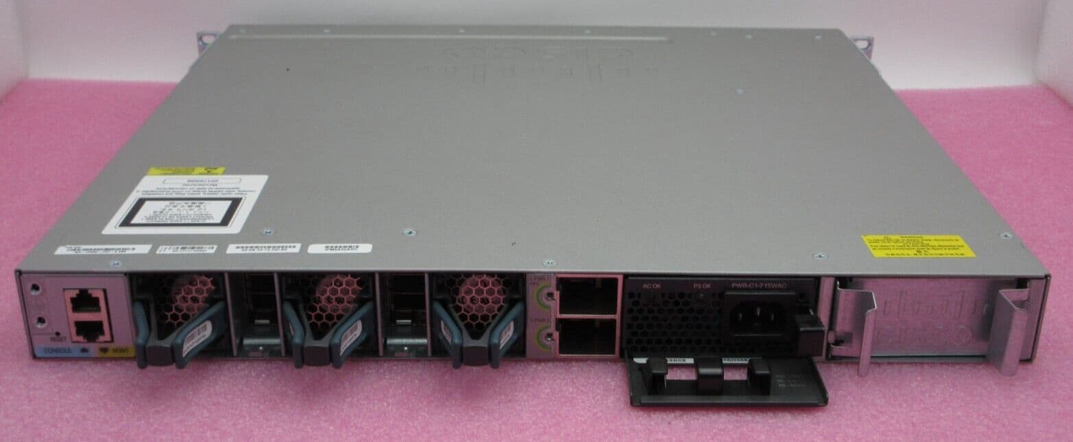 Cisco Catalyst WS-C3850-24P-S 24 Port Managed PoE Gigabit Ethernet Switch