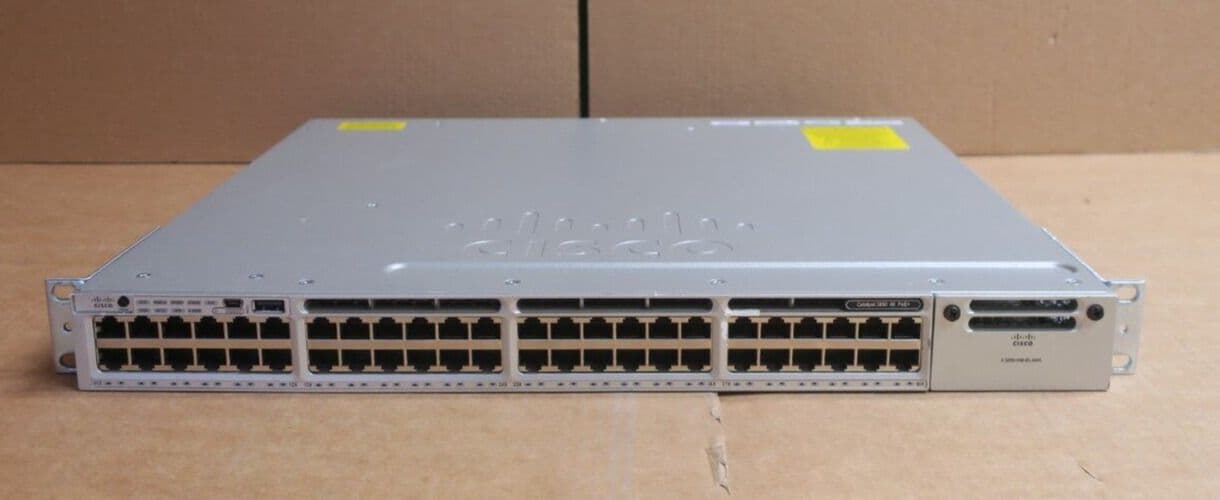 Cisco Catalyst WS-C3850-48P-L 48-Port PoE Gigabit Ethernet L2 Managed ...