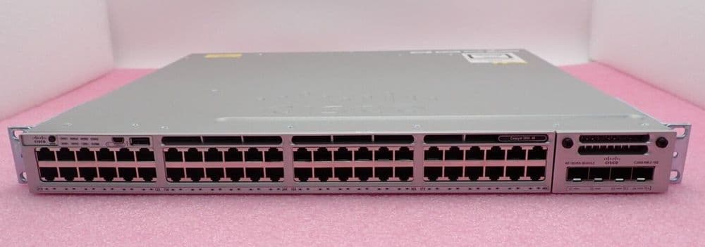 Cisco Catalyst WS-C3850-48T-S 48x 1GbE RJ45 Port Managed Switch C3850 ...