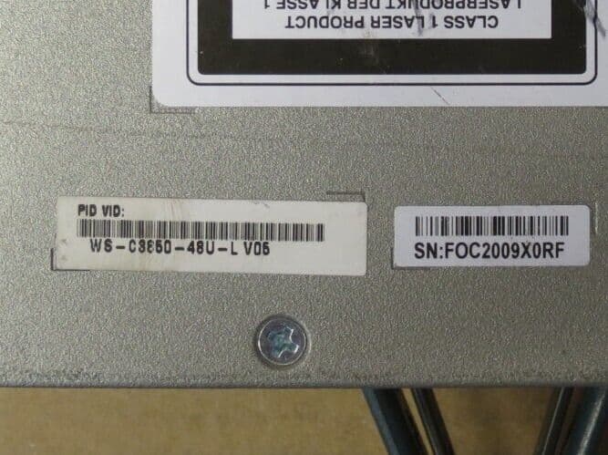 Cisco Catalyst WS-C3850-48U-L Stackable Managed 48xPOE Gigabit Ethernet ...