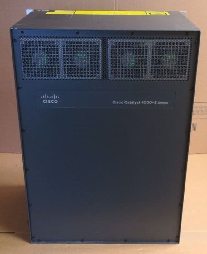 Cisco Catalyst WS-C4510R E 10-Slot Chassis 4x WS-X4648-RJ45-E WS-X4748 ...