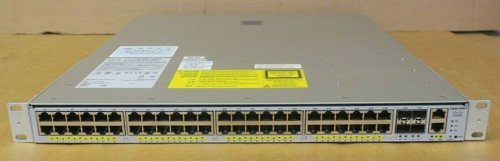 Cisco Catalyst WS-C4948E-F 48-Port Gigabit Ethernet 4x 1/10G SFP ...
