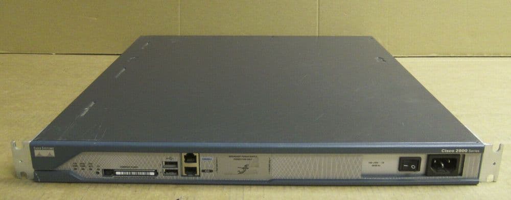 Cisco CISCO2811 Integrated Services Router 1U Security Appliance
