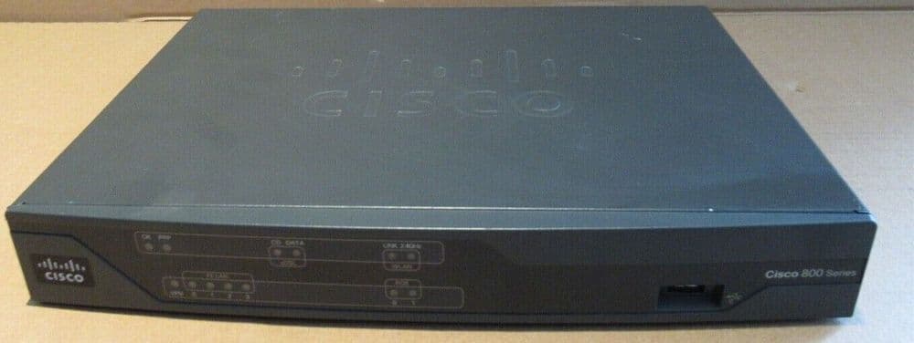 Cisco CISCO887VA-SEC-K9 880 Series ISR Integrated Router ADSL2 ADSL2 VDSL2