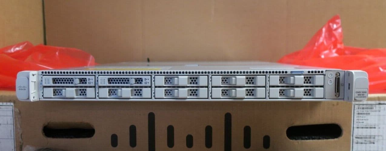 Cisco CMS 1000 M5v2 UCS C220 M5SX 2x Gold 6240 192GB RAM 2x 960GB SSD ...