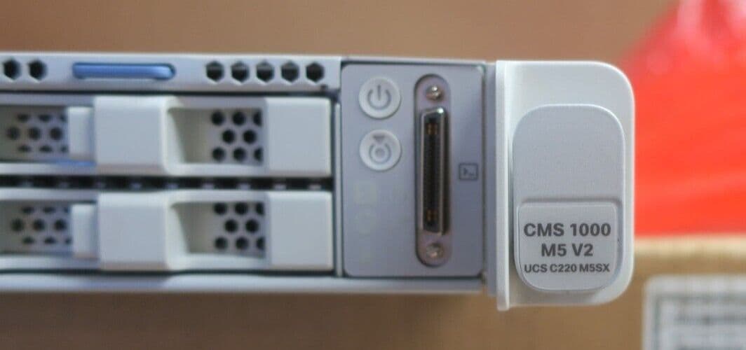 Cisco CMS 1000 M5v2 UCS C220 M5SX 2x Gold 6240 192GB RAM 2x 960GB SSD ...