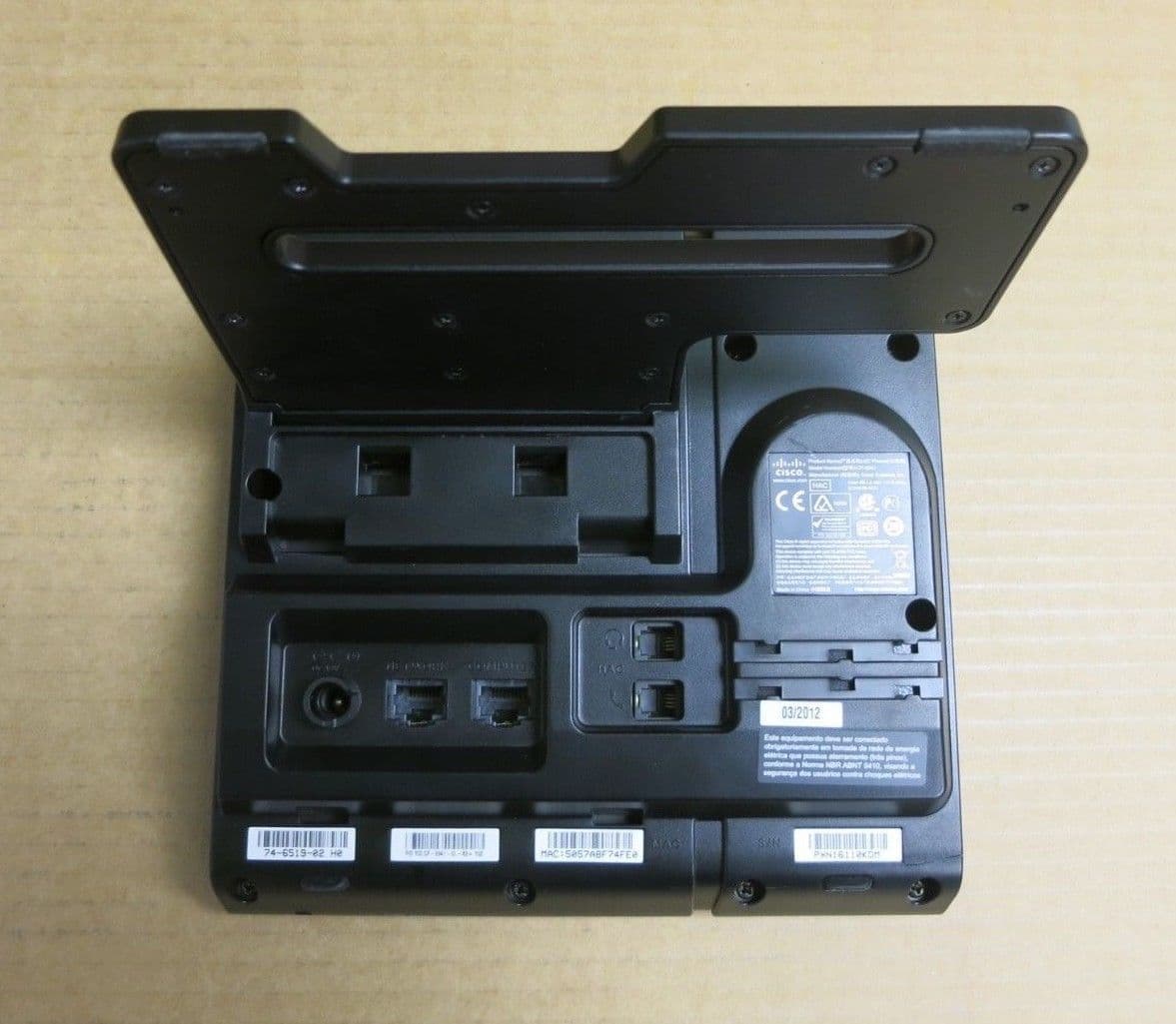 Cisco CP-6941-CL-K9 Unfied IP VoIP Telephone Phone Charcoal With Stand