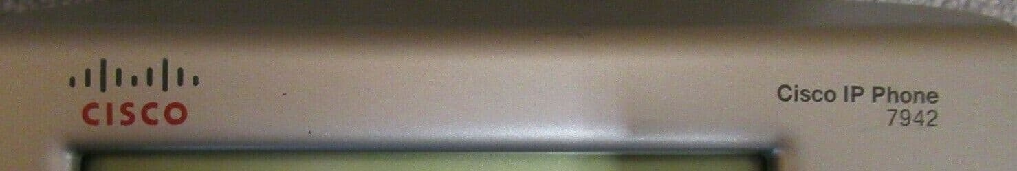 Cisco CP-7942G 68-2936-03 Dark Gray IP VoIP PoE LCD Display Wired ...