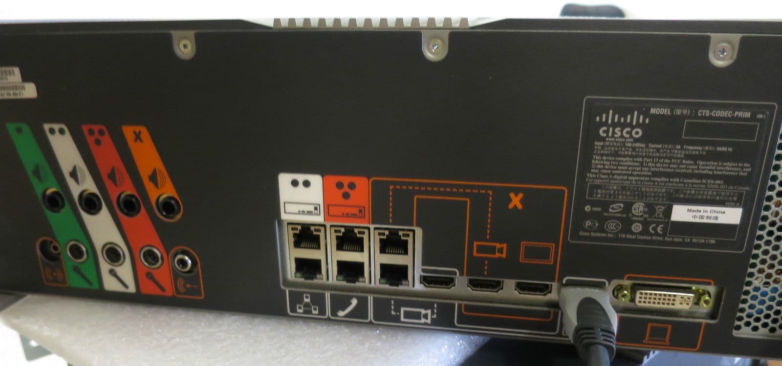 Cisco CTS-CODEC-SEC Telepresence 3000 Secondary Codec V6 68-2898-06 800 ...