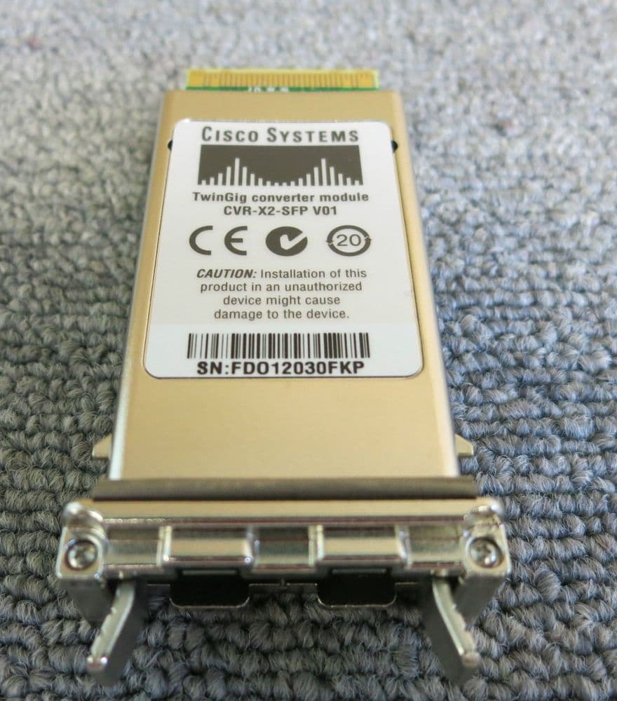 Cisco CVR-X2-SFP TwinGig Converter Module