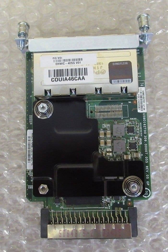 Cisco EHWIC-4ESG 4 Port Gigabit Ethernet Enhanced High Speed WAN Interface Card
