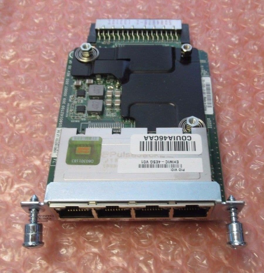 Cisco EHWIC-4ESG 4-Port Gigabit WAN Interface Card