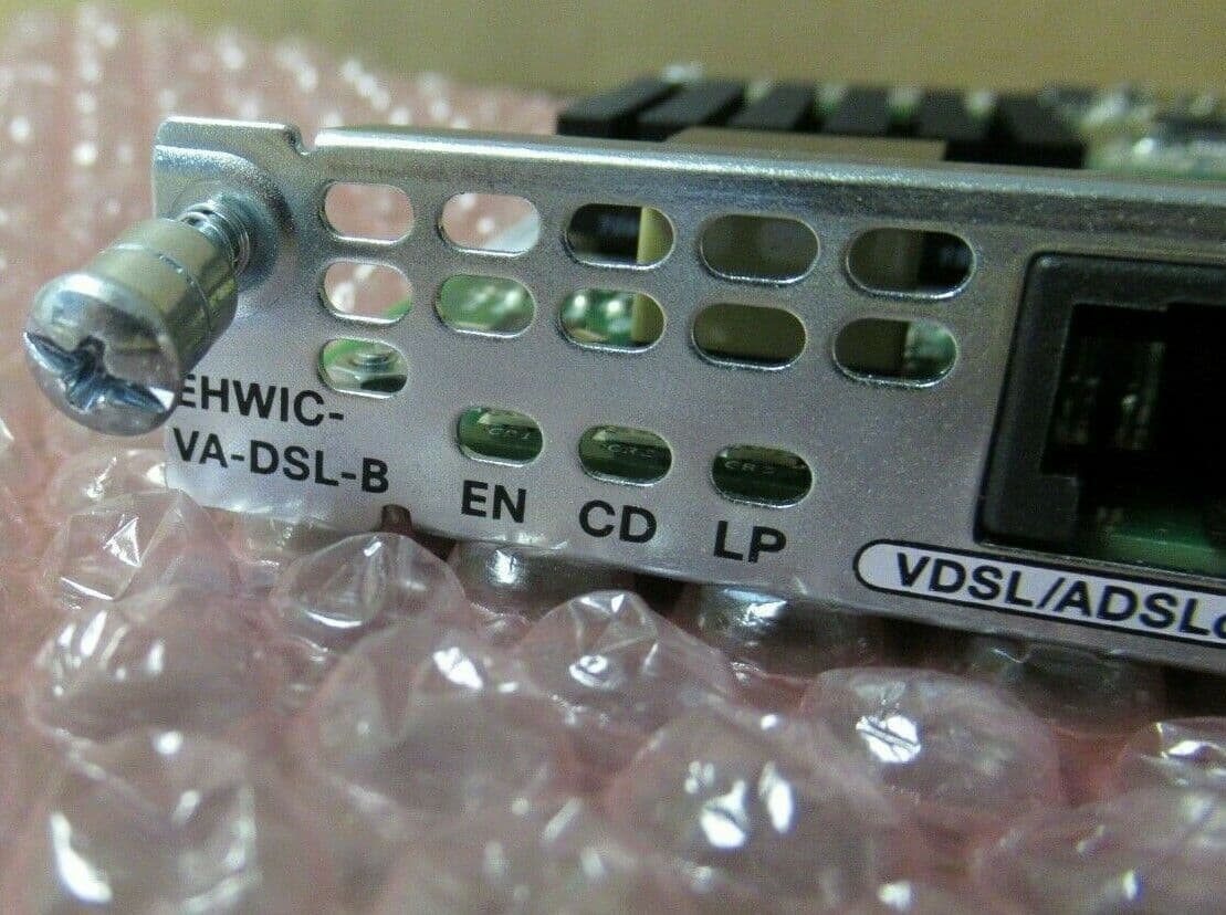 Cisco EHWIC-VA-DSL-B MultiMode VDSL2/ADSL2 EHWIC over ISDN Card For ...