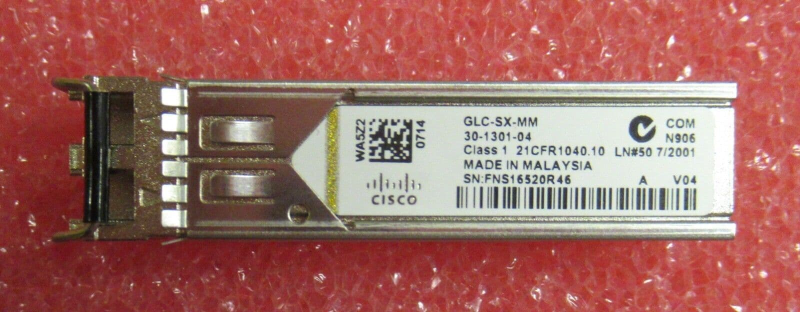 Cisco GLC-SX-MM 1000Base-SX SFP FC SW Gbic Transceiver Module 30-1301-04