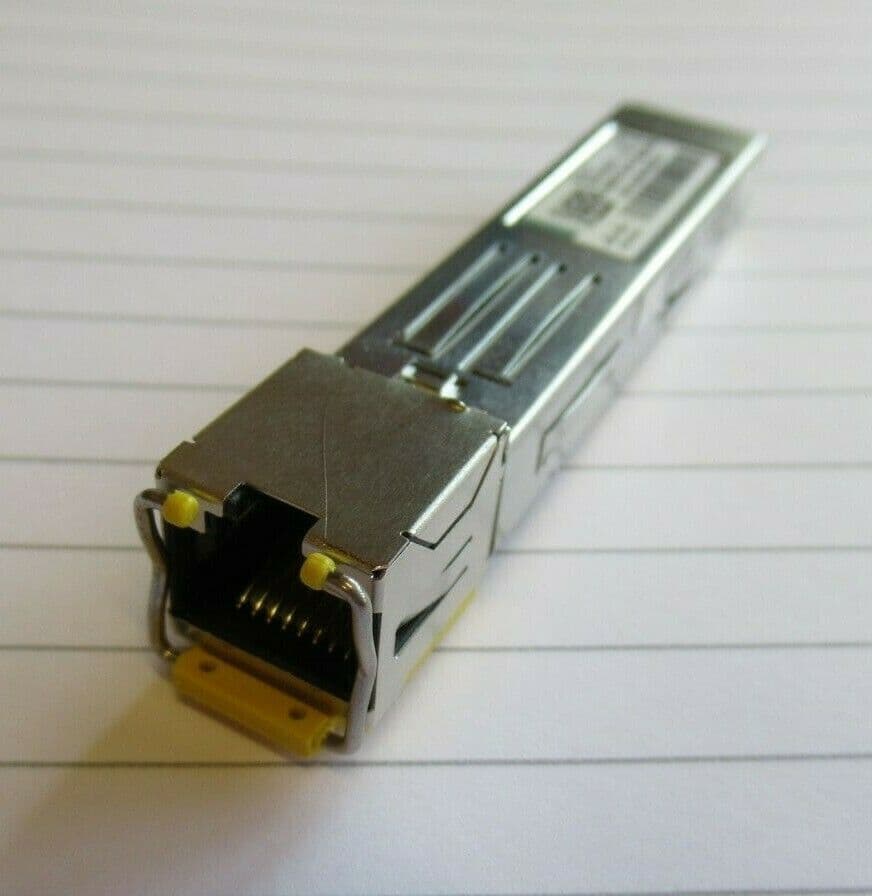 Cisco GLC-T 1Gbps 1000Base-T 100m RJ45 SFP Transceiver Module 30-1410-03