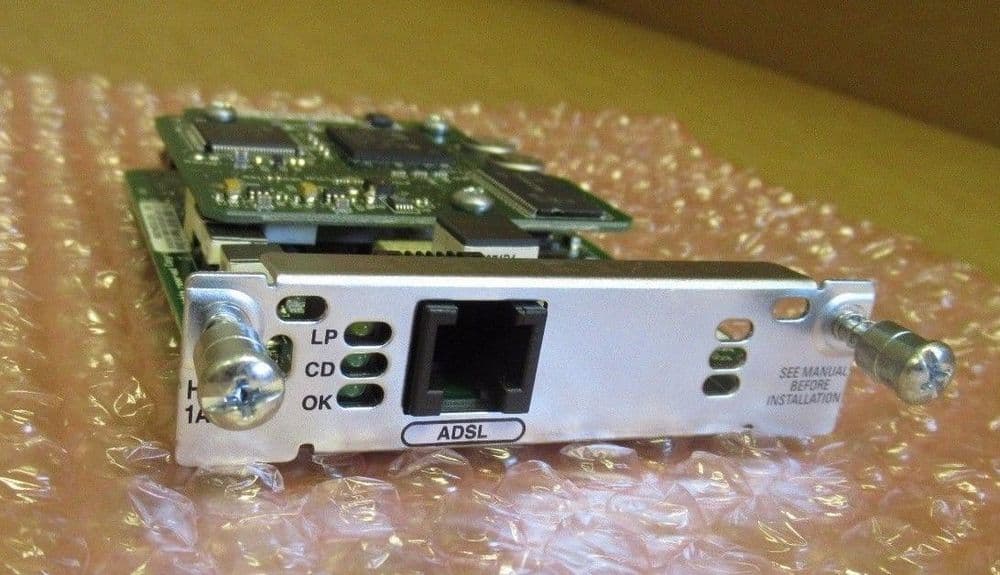 Cisco HWIC-1ADSL 73-9307-05 Daughter Card WAN Interface Card