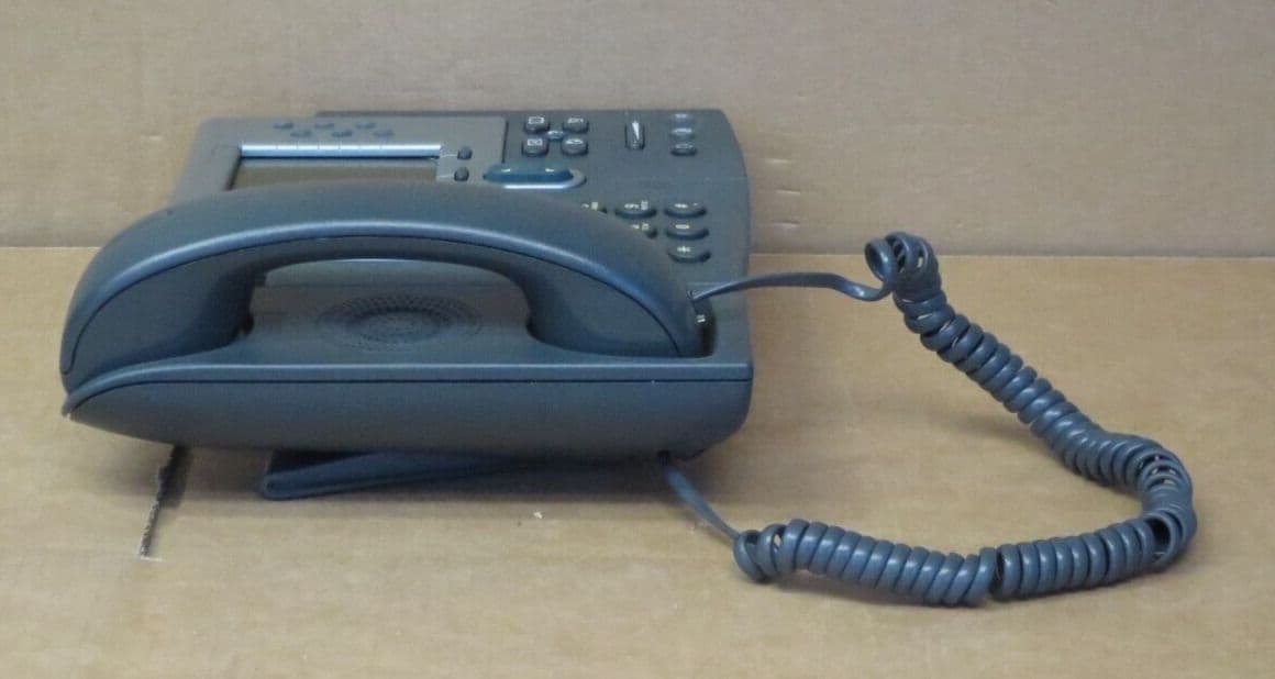 Cisco IP 7961G Business VoIP LAN Wired Office Phone Handset 68-2841-02