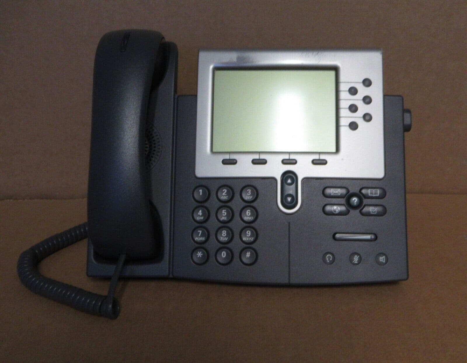 Cisco IP 7961G Business VoIP LAN Wired Office Phone Handset CP-7961G