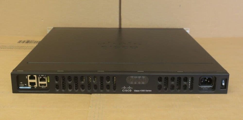 Cisco ISR 4331 4300 Series Integrated Services Router ISR4331/K9 2x NIM ...