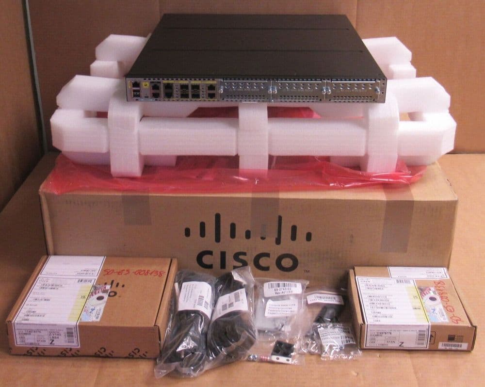 Cisco ISR 4431 1U Integrated Services Router ISR4431/K9 3x NIM Slot 1x ...