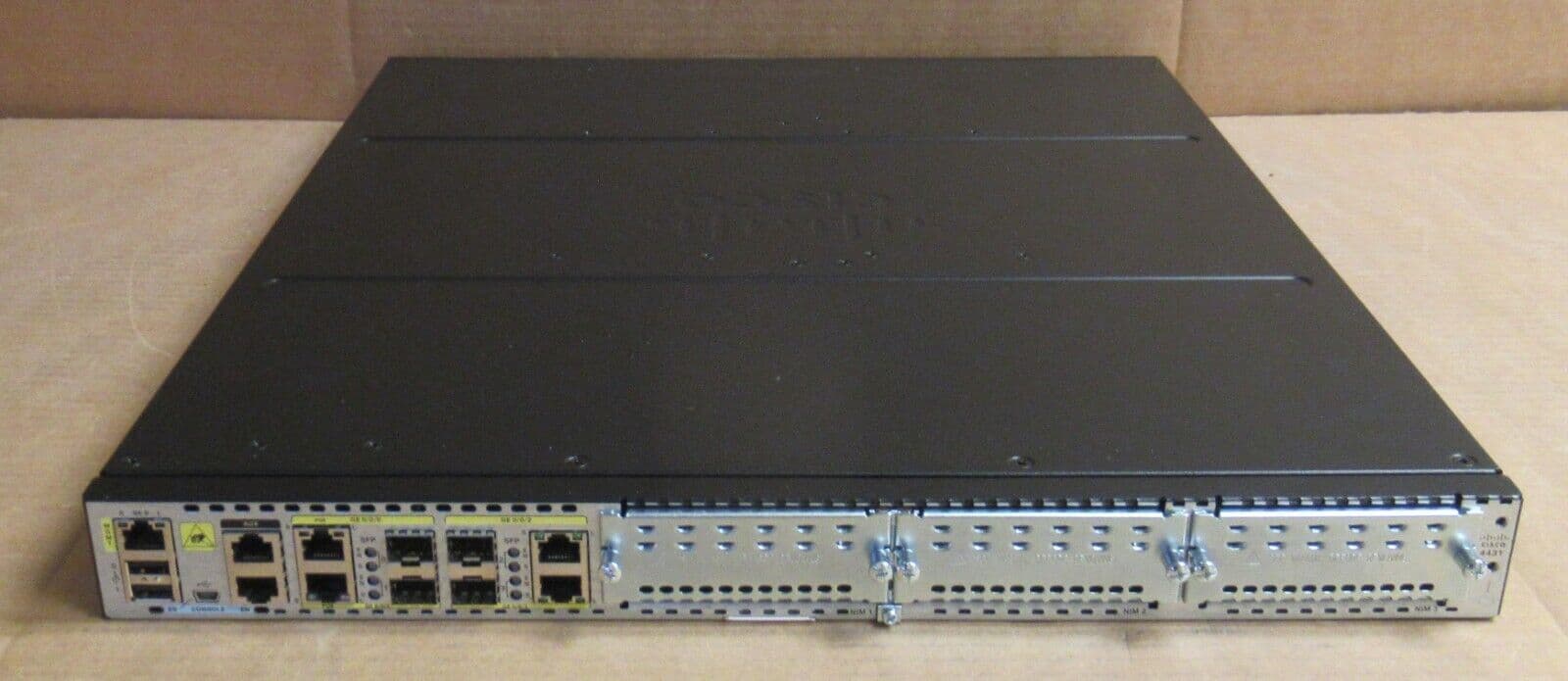Cisco ISR 4431 1U Integrated Services Router ISR4431/K9 3x NIM Slot 1x ...
