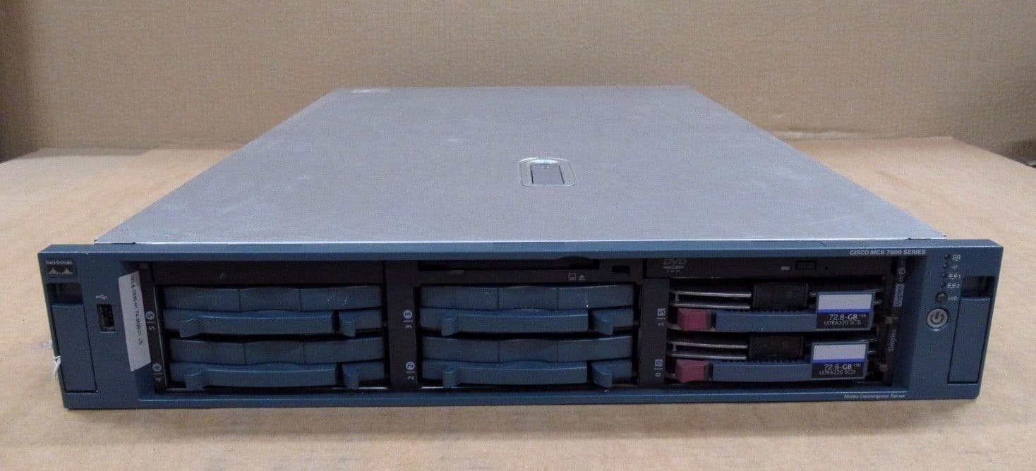 Cisco MCS-7835-H1 MCS 7800 Series Media Convergence Server 3 40GHz 2GB ...