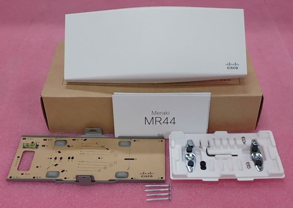 Cisco Meraki MR44-HW Quad-radio MU-MIMO 802 11ax WiFi6 PoE Wireless ...