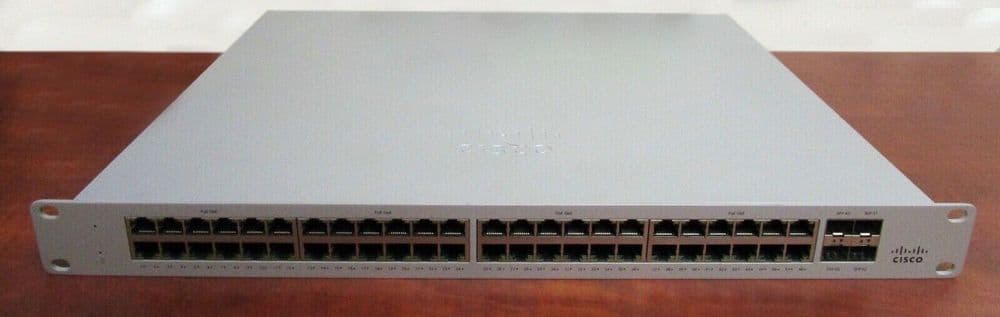 Cisco Meraki MS120-48LP 48x 1GbE PoE 4x SFP Cloud Managed L2 Switch ...