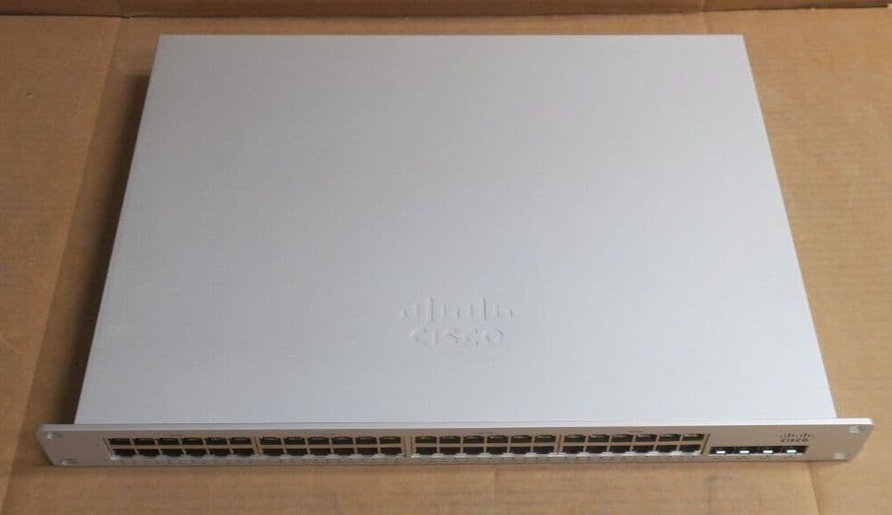 Cisco Meraki MS210-48LP 48x 1GE PoE 4x SFP Cloud Managed Switch UNCLAIMED