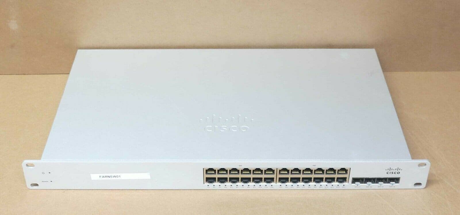 Cisco Meraki MS220-24 Cloud Managed 24x 1GB Ethernet 4x SFP Managed L2 ...