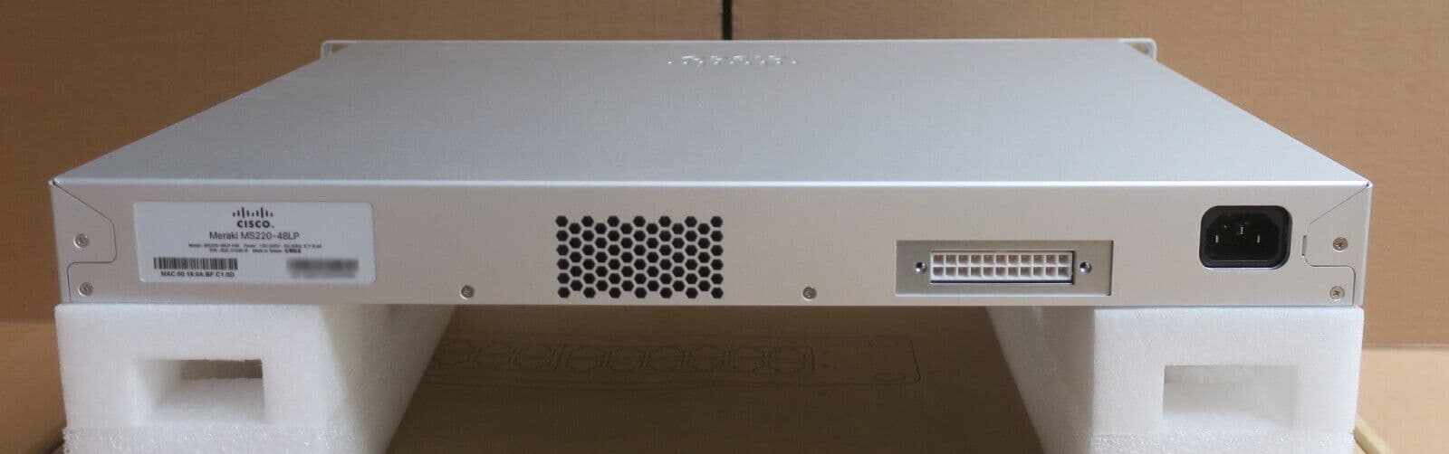 Cisco Meraki MS220-48LP 1U Cloud Switch 48x 1GbE POE 4x 1GbE SFP Port ...