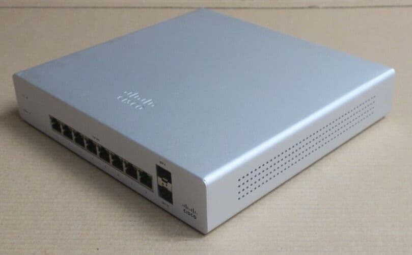 Cisco Meraki MS220-8P 8x 1GbE PoE 2x 1G SFP Cloud Managed L2 Switch ...