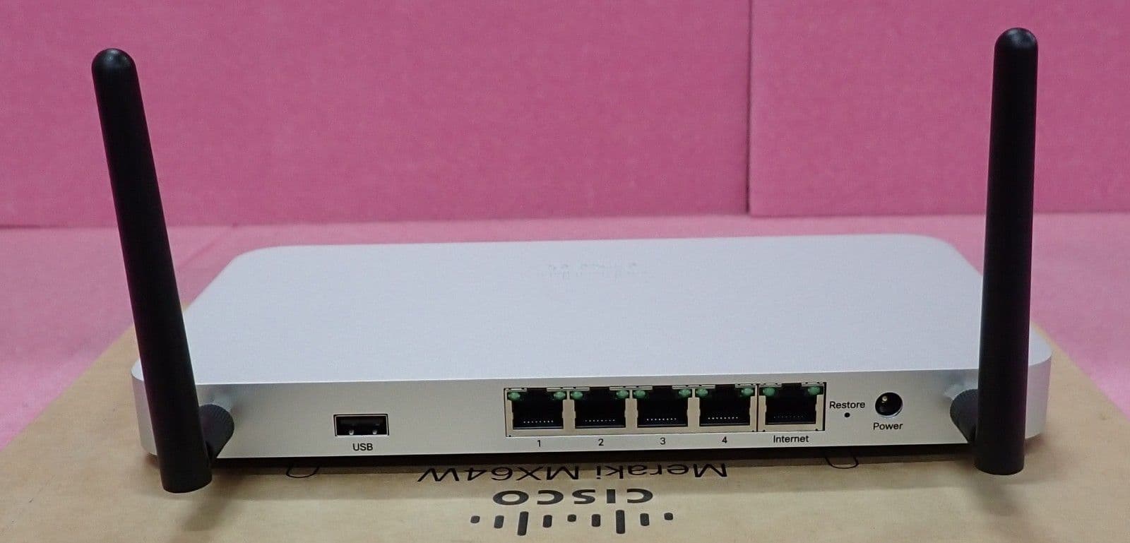 Cisco Meraki MX64W-HW Cloud Managed Wireless Security Appliance UNCLAIMED