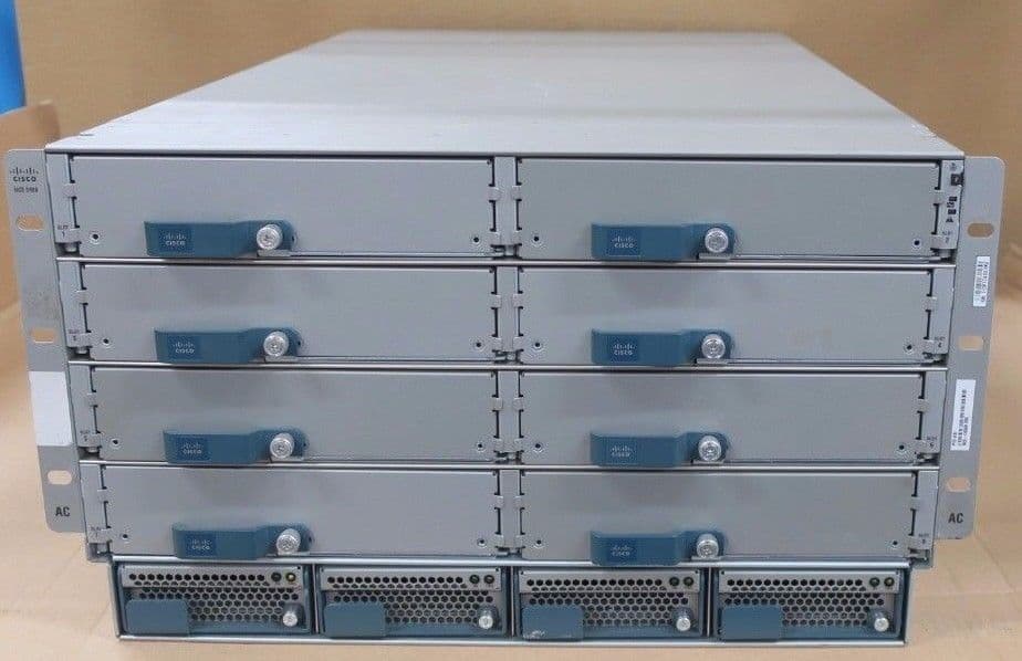 Cisco N20-C6508 UCS 5108 Blade Server Chassis w/4xPSU/8xFAN/2xUCS 2104XP