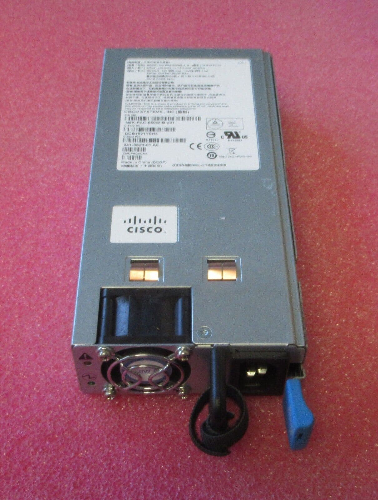 Cisco N9K-PAC-650W-B Cisco Nexus 9300 650W Hot-Plug Power Supply 341 ...