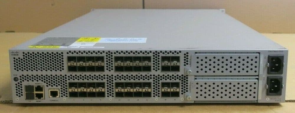 Cisco Nexus 5020 N5K-C5020P-BF 40-Port 10Gb Gigabit Ethernet 2U Switch ...