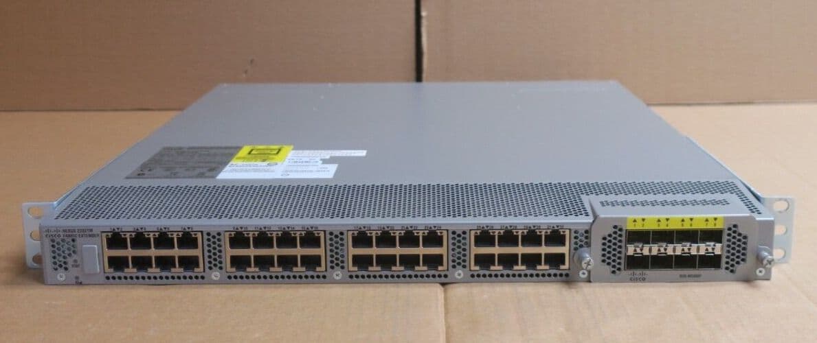 Cisco Nexus N2K-C2232TM-10GE 32-Port 10GbE Fabric Extender N2K-M2800P ...