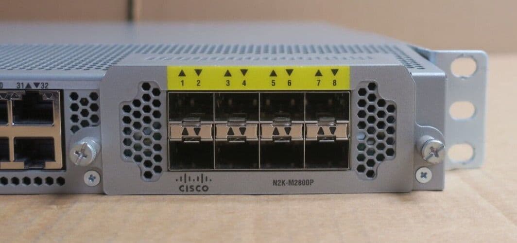 Cisco Nexus N2K-C2232TM-10GE 32-Port 10GbE Fabric Extender N2K-M2800P ...