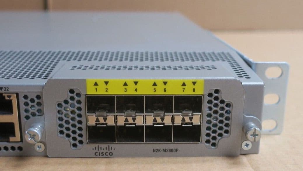 Cisco Nexus N2K-C2232TM-10GE 32-Port 10GbE Fabric Extender N2K-M2800P ...