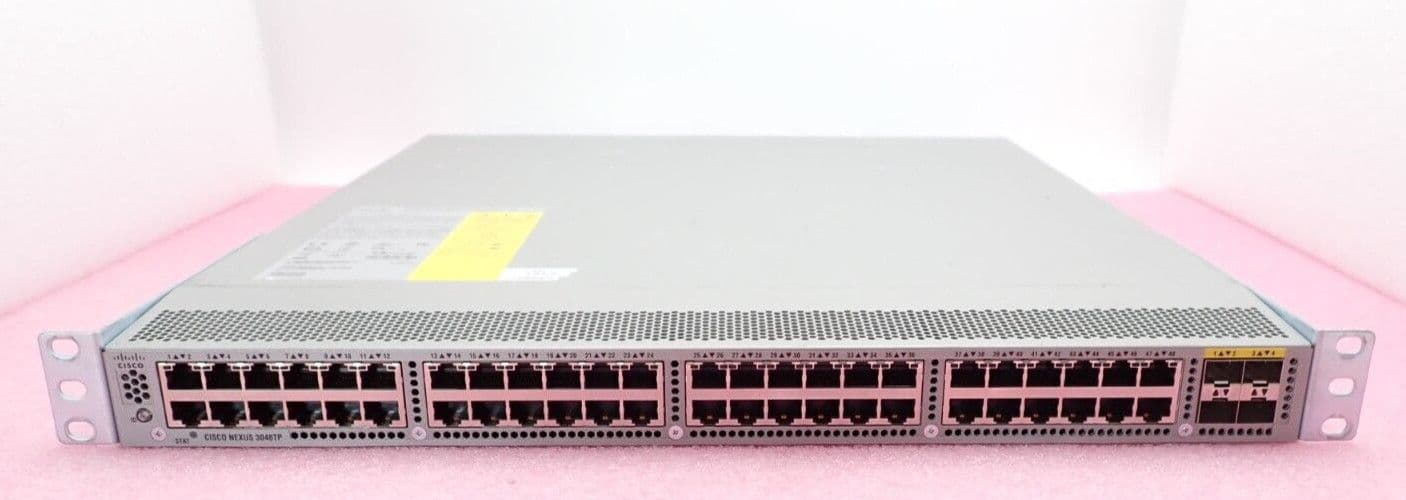 Cisco Nexus 9504 Cisco N3k C3048tp 1ge Nexus 3048 48xge T 4x10g Network ...