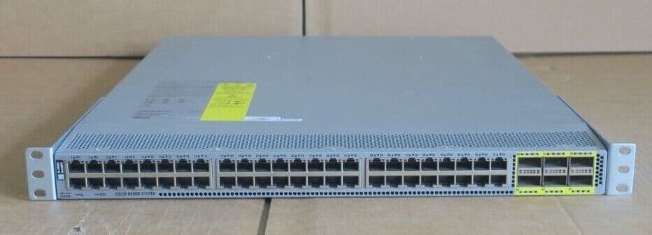 Cisco Nexus N3K-C3172TQ-10GT 3172TQ 48x 10GbE 6x 40Gb QSFP Port 1U Switch