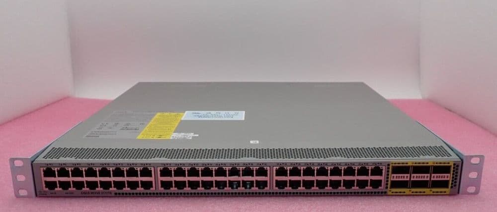 Cisco Nexus N3K-C3172TQ-10GT 3172TQ 48x 10GbE RJ45 6x 40Gb QSFP Port 1U ...