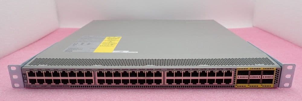 Cisco Nexus N3K-C3172TQ-10GT 48x 10GbE RJ45 6x 40Gb QSFP Port 1U Switch